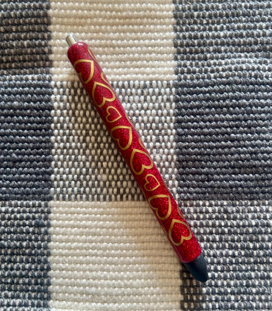 Valentine's Glitter Gel Pens, Personalized Glitter Pen, Coquette Pen ...