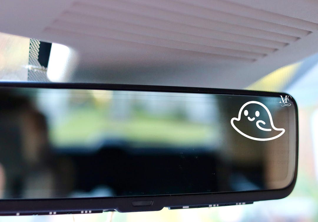 Flying Ghost Car Decal, Cute Ghost Vinyl Decal, Trending Decals for ...