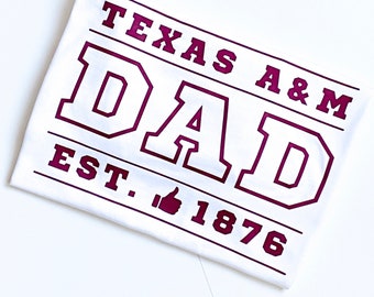 Texas Dad Shirt - Etsy