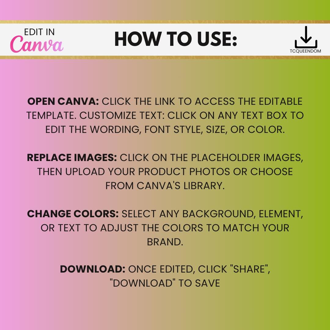 Editable Canva Template, Editable Money, Editable Dollar Bill, Money ...