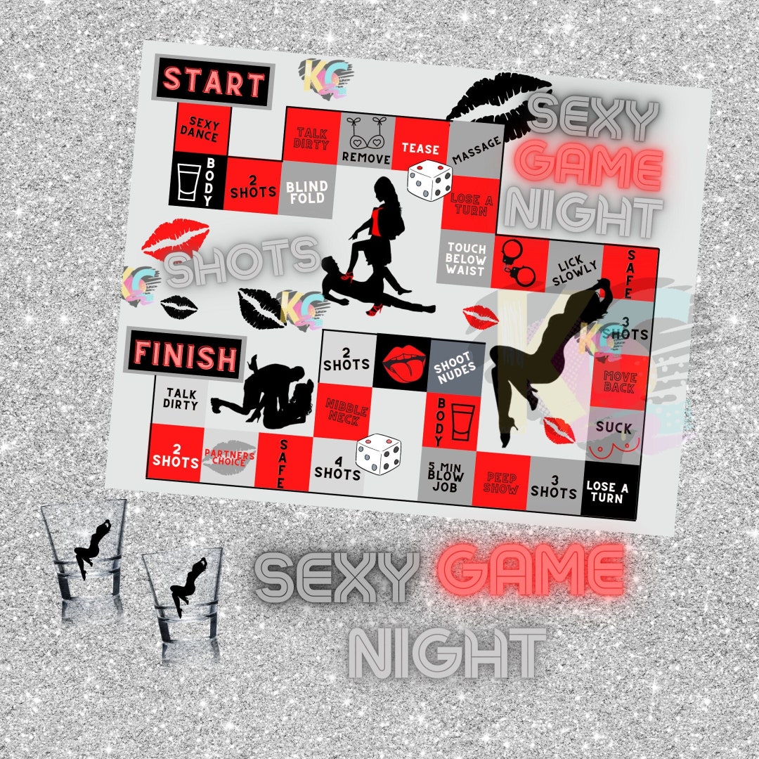 Adult Board Game Printable Couples Game Canva (Download Now) - Etsy