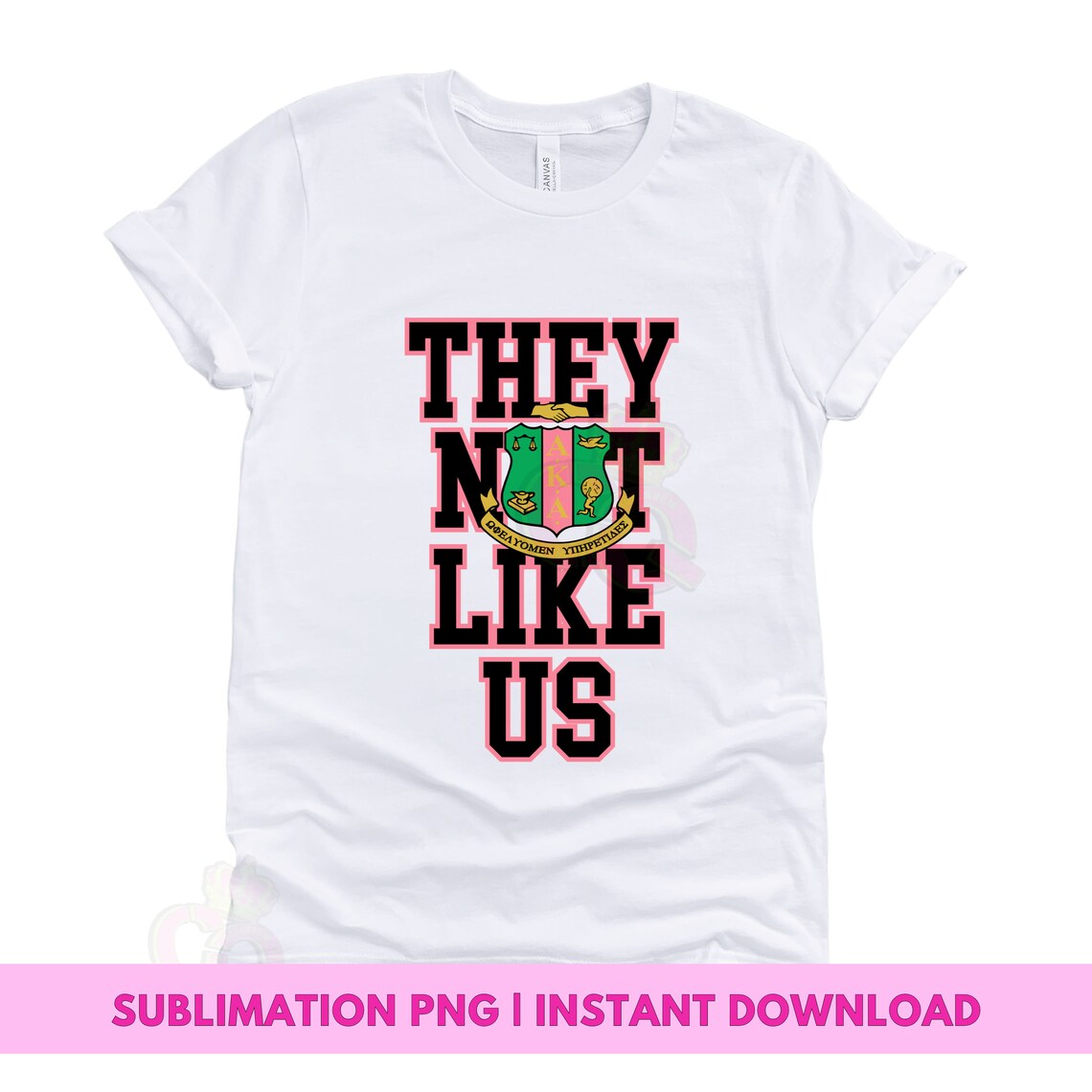 AKA They Not Like Us Png, Sublimation Png, Alpha Kappa Alpha They Not ...