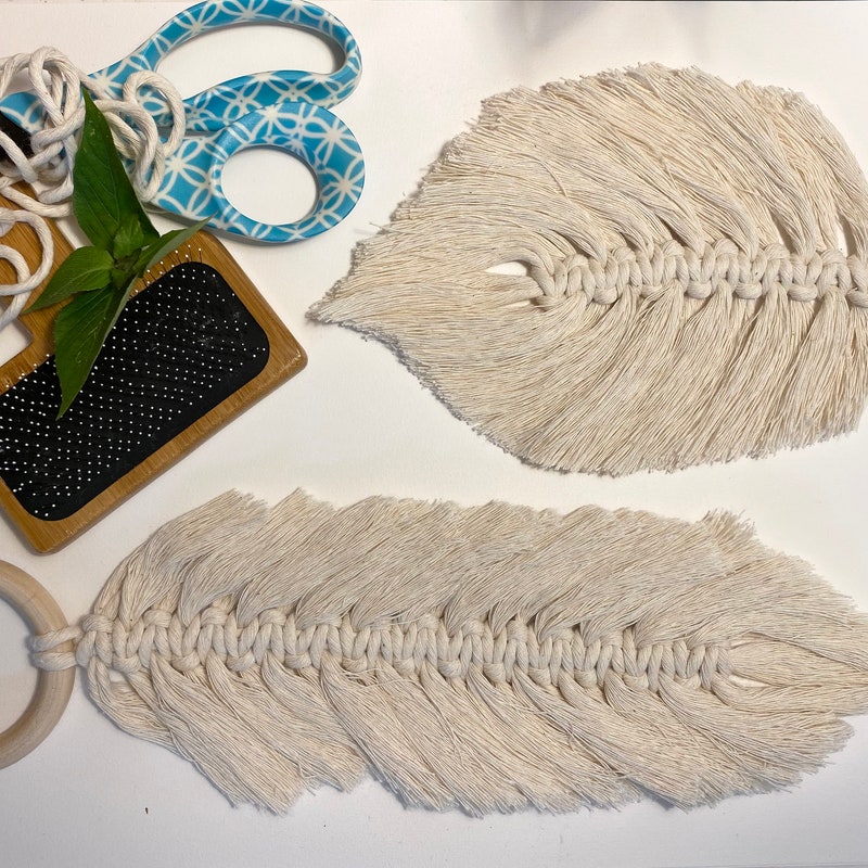 Macrame Leaf Pattern - Etsy