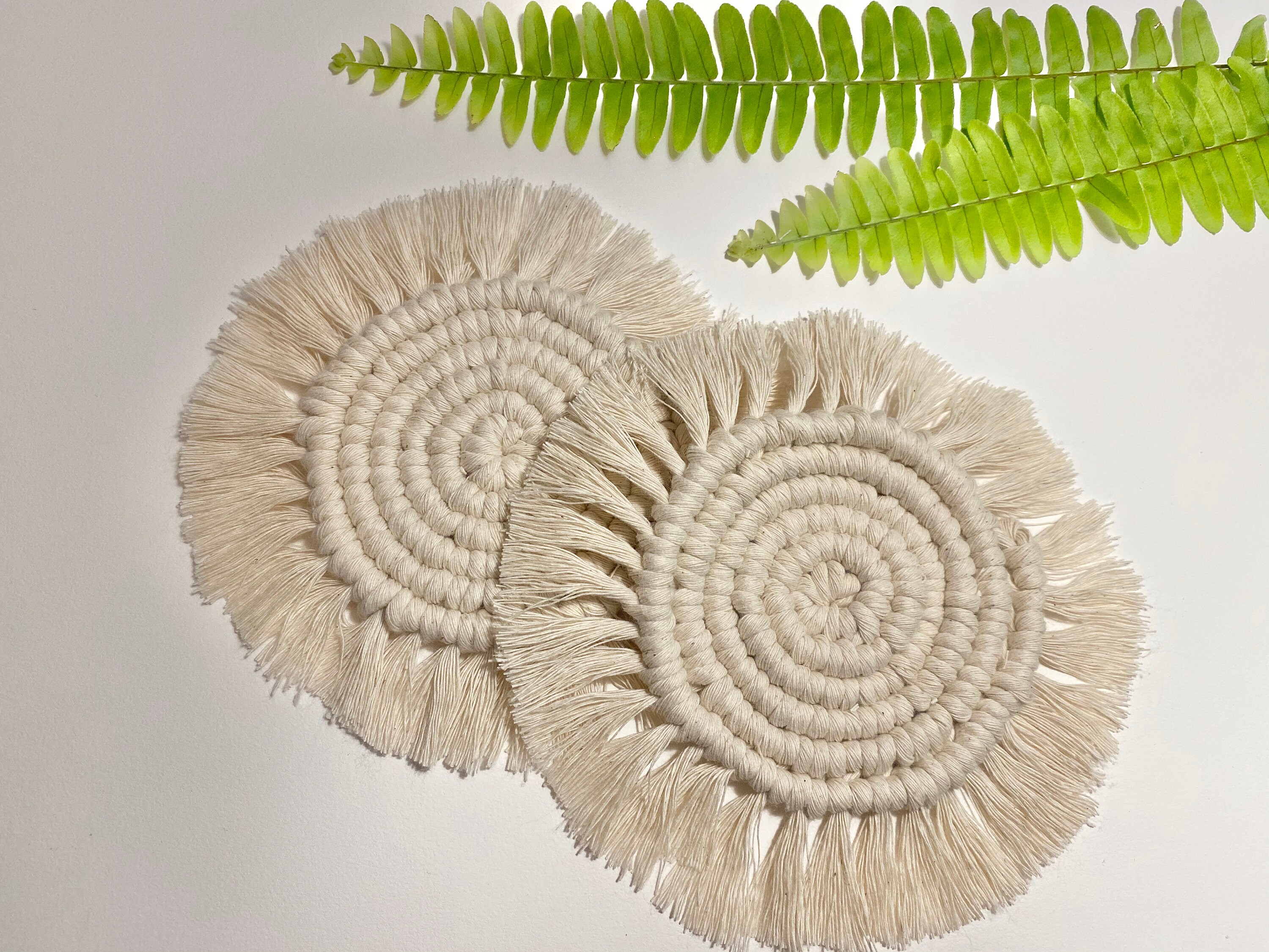 PDF Macramé Coaster Tutorial | Instant Download | Beginner Macramé ...