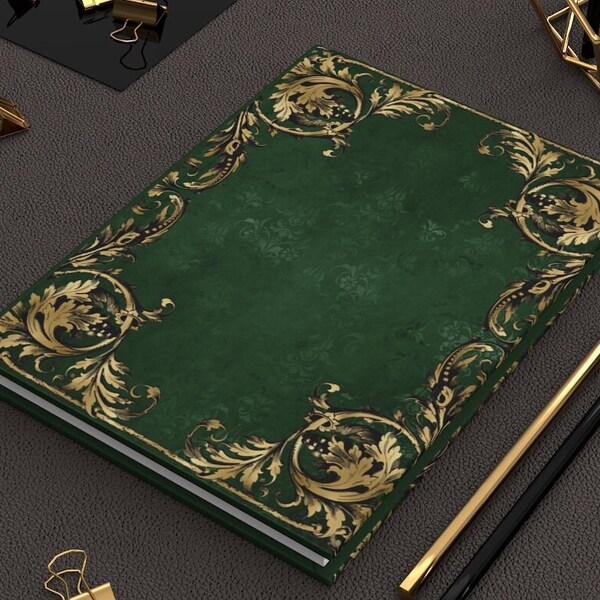 Green Journal - Etsy