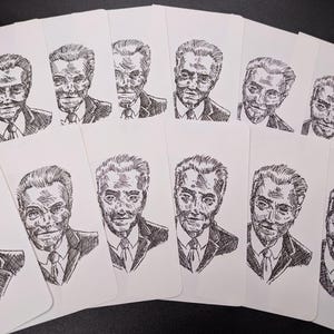 SEVERANCE Irving's Sketchbook Pages - 3" X 5" - on Real Drawing Paper ...