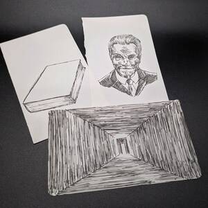 SEVERANCE Irving's Sketchbook Pages - 3" X 5" - on Real Drawing Paper ...