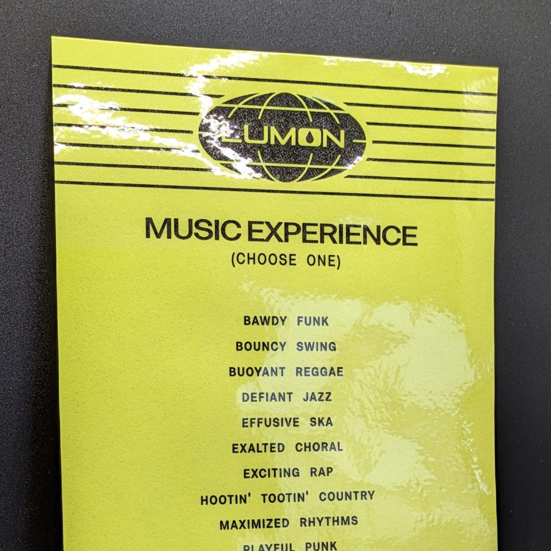 SEVERANCE Music Dance Experience Flyer - Movie Prop Replica - MOST ...