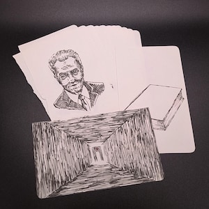 SEVERANCE Irving's Sketchbook Pages - 3" X 5" - on Real Drawing Paper ...