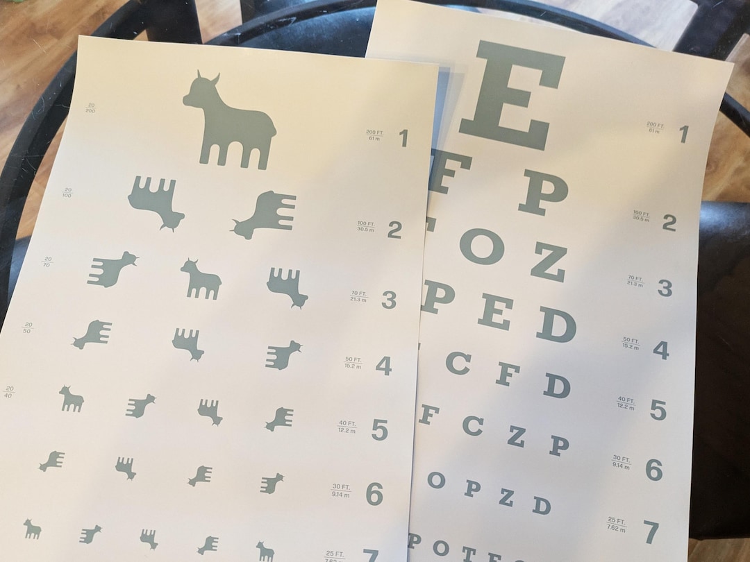 SEVERANCE Eye Charts From the Testing Floor - Gemma's Prison - Ms ...