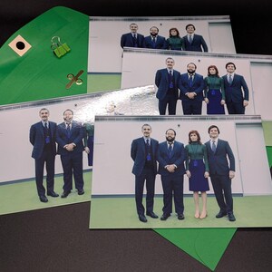 SEVERANCE 4-pack Team Photo W/envelope & Clip - Movie Prop Replica ...