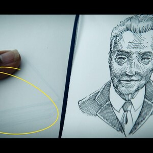 SEVERANCE Irving's Sketchbook Pages - 3" X 5" - on Real Drawing Paper ...