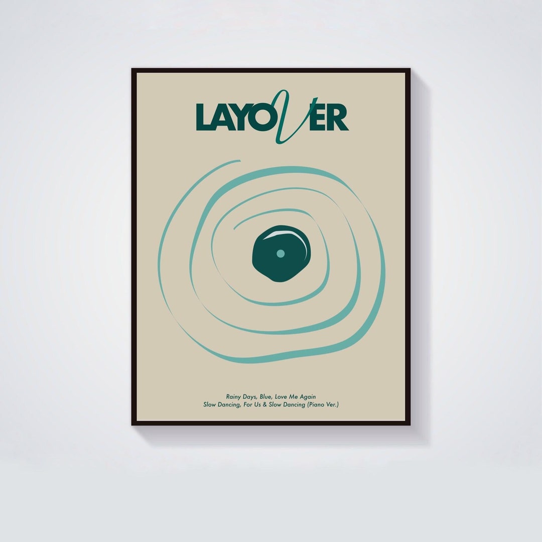 V Layover Album Poster Digital Download - Etsy