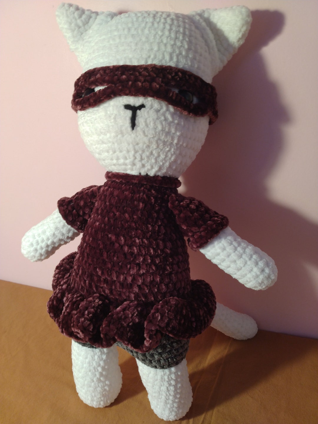 Liam the Superhero Cat Plush - Etsy