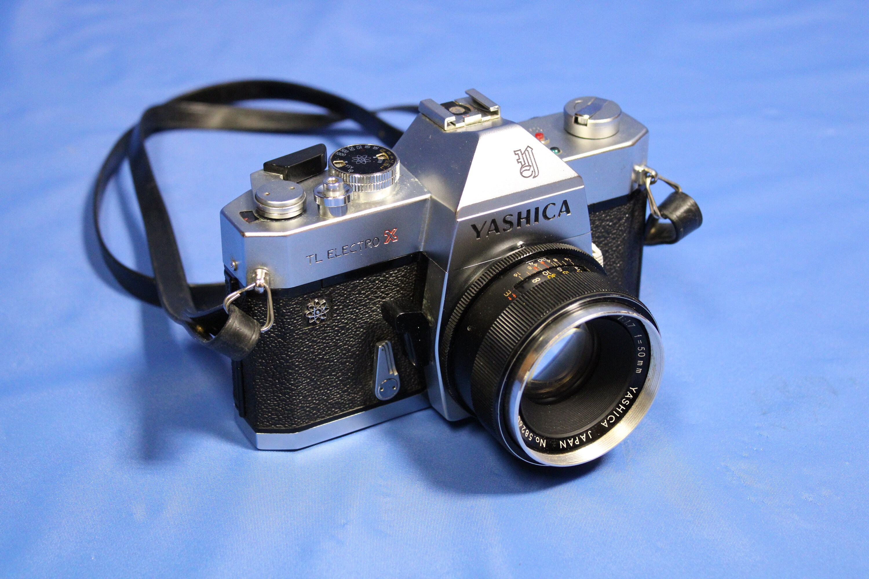 Vintage Yashica TL Electro X SLR 35MM Camera W/50 Mm Yashica Lens Made ...