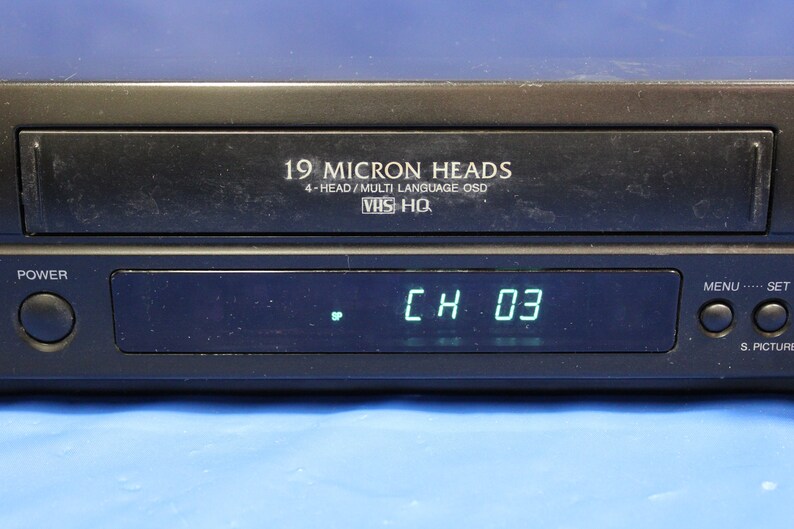 Sharp VHS Video Cassette Recorder/player Model VC-A552 - Etsy