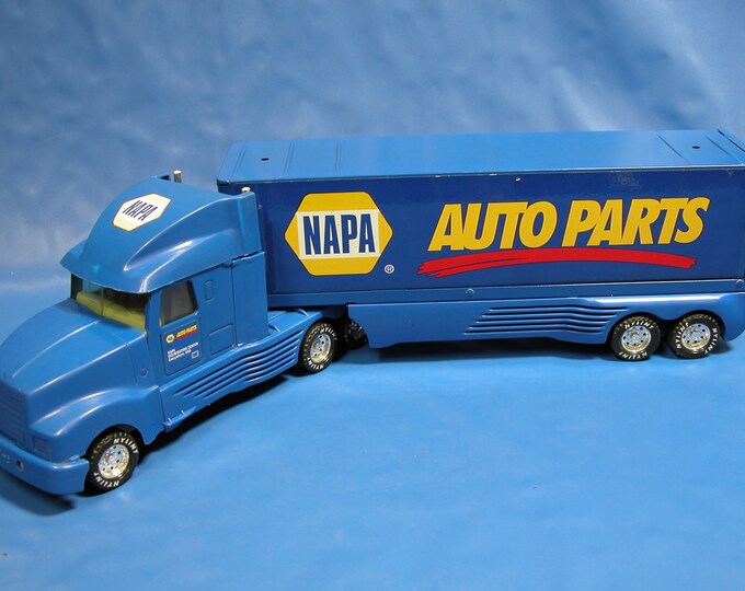 NAPA Auto Parts Semi Truck and Trailer - Etsy