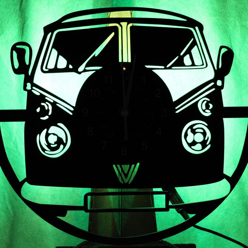 Volkswagen Bus Clock - Etsy