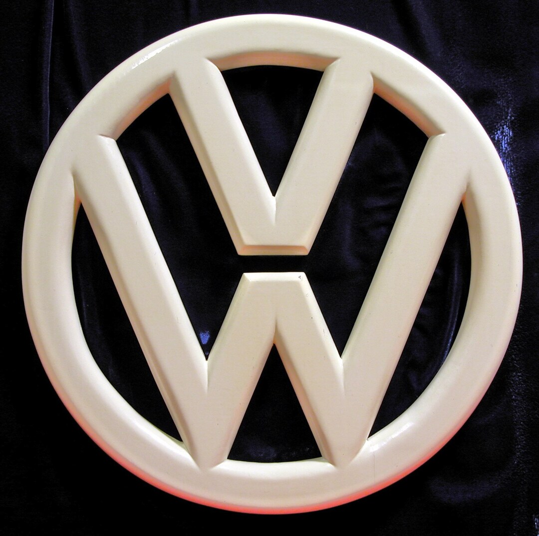 Volkswagen Emblem Sign, One of a Kind Made for V.W.O.A. - Etsy
