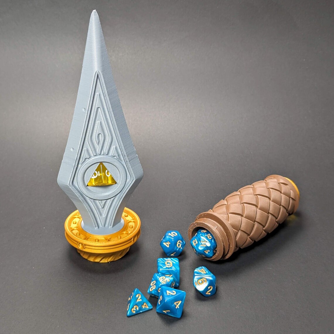 Dice Dagger 3D Printed Dice Storage Bejeweled Dice Holder Dice Vault - Etsy