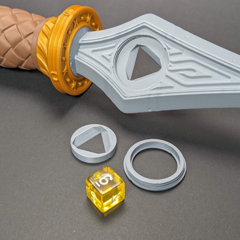 Dice Dagger 3D Printed Dice Storage Bejeweled Dice Holder Dice Vault - Etsy