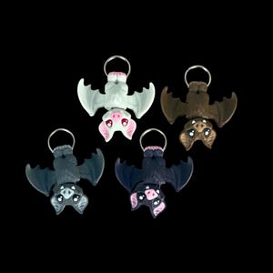 Mini Bats 3D Printed - Adorable Fidget Toy Keychains - Etsy
