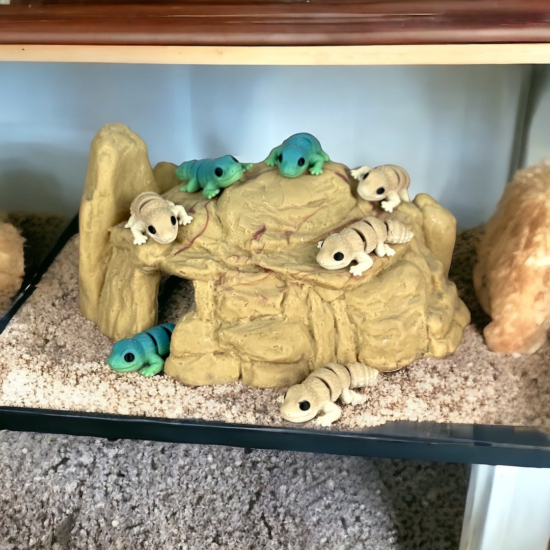 Baby Leopard Gecko Fidget Toy 3D Printed Pet Baby Leopard Gecko ...