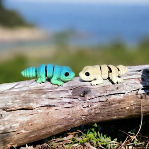 Baby Leopard Gecko Fidget Toy 3D Printed Pet Baby Leopard Gecko ...