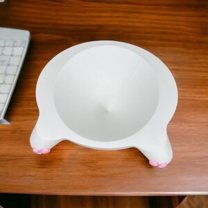 Japanese Bongo Blob Cat 3D Printed With Hidden Cavity Desk Shelf Decor ...