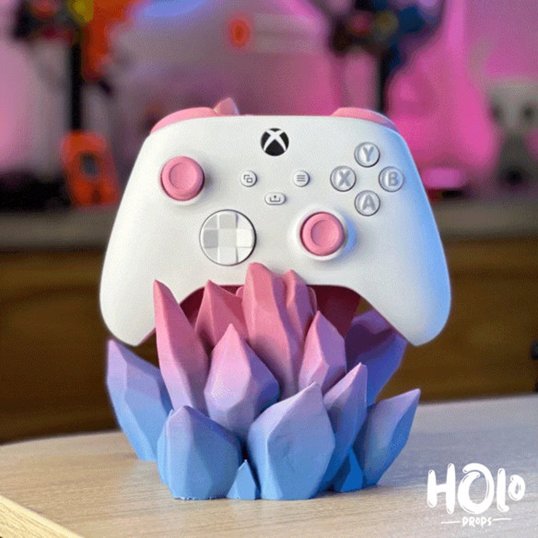 Crystal Game Controller Stand Compatible With X Box Playstation 3D ...