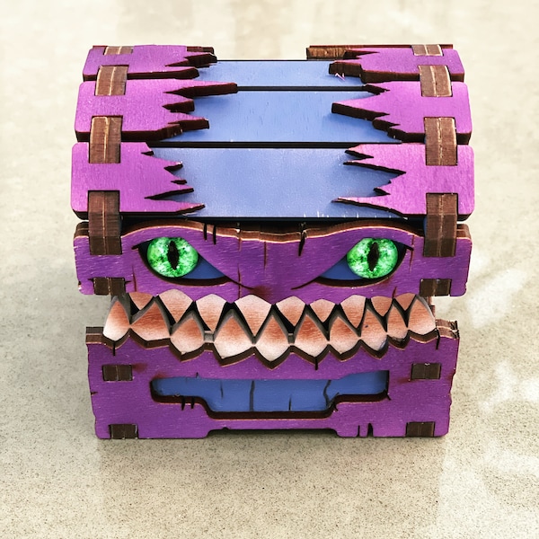 Mimic Chest Jewelry Box - Etsy