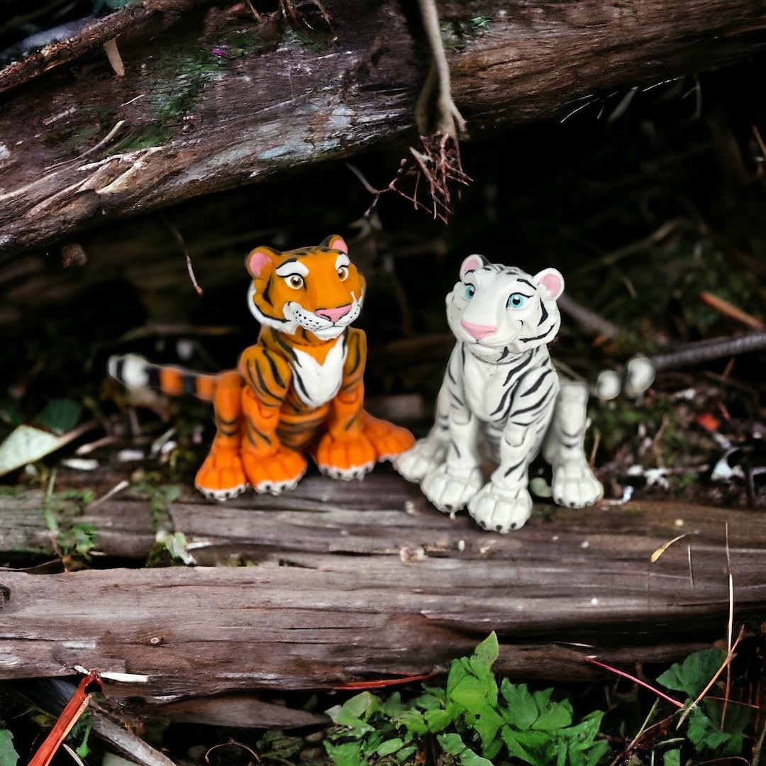 Articulated Tiger 3D Printed Fidget Toy Desk Decor, Pet Tiger Toy ...