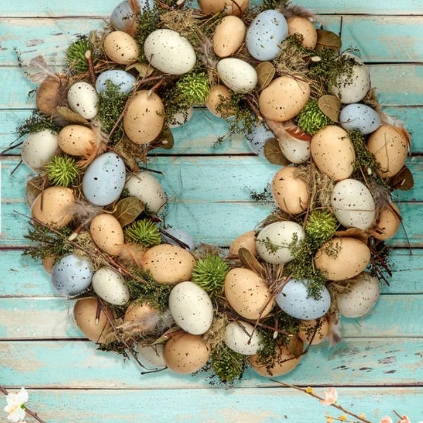 Easter Wreath - Etsy