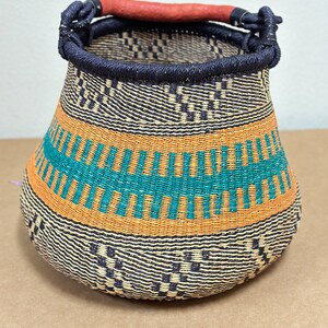 Ghana Pot Basket Orange - Etsy