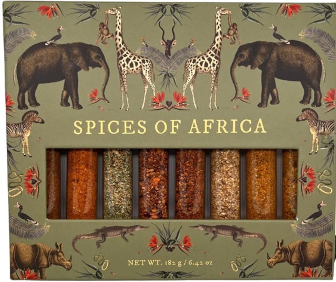 Spices of Africa Blend Collection 8 Pack Sampler Spice Gift Set - Etsy