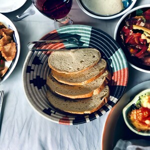 African Rwanda Woven Basket Biko Pink - Etsy