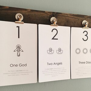 Books of the Bible Flash Cards//christian Gift//modern Art Cards ...