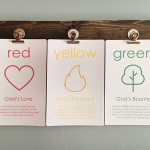 Colors of the Bible Printable | Scripture Memory Verses for Kids Wall ...