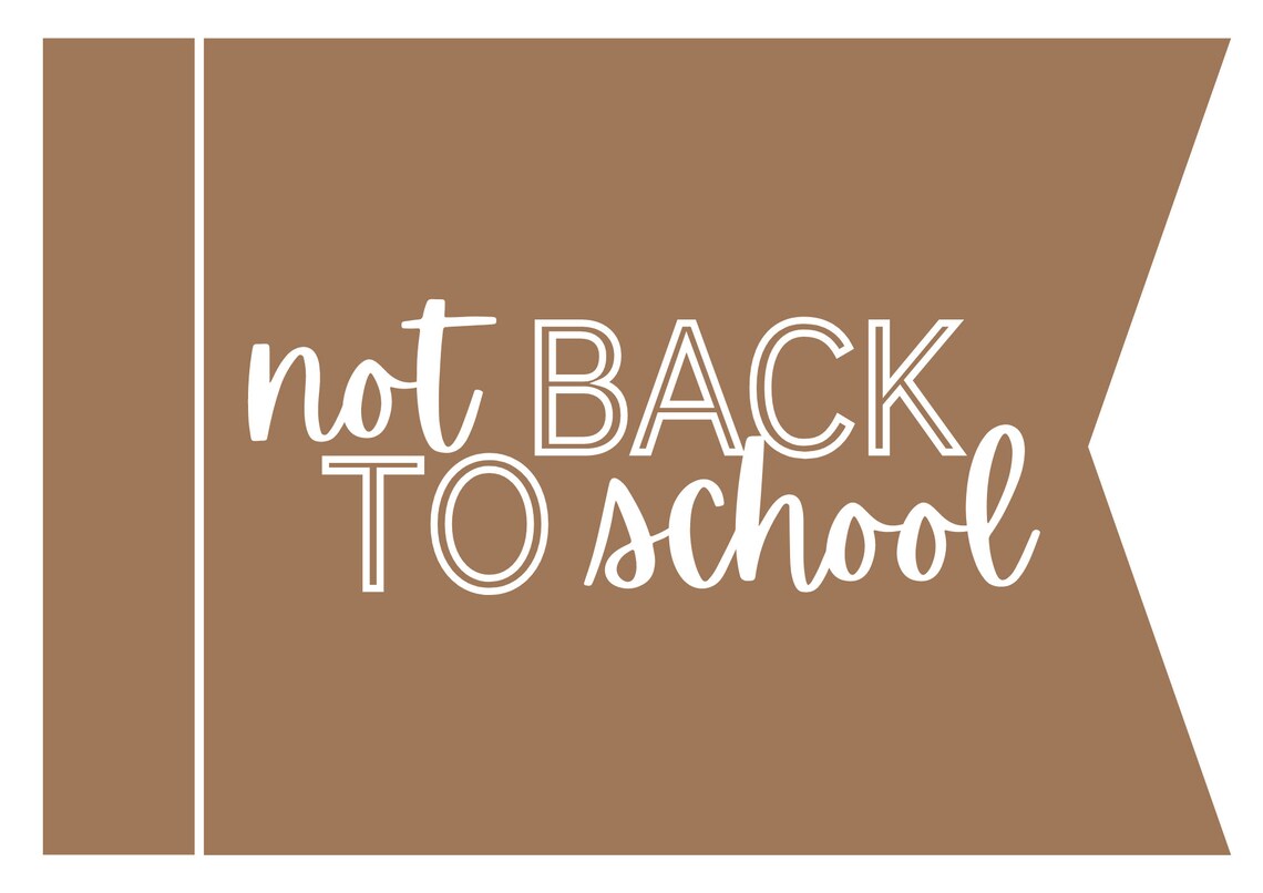 Printable Homeschool Banner | First Day of School Flag | Homeschool ...