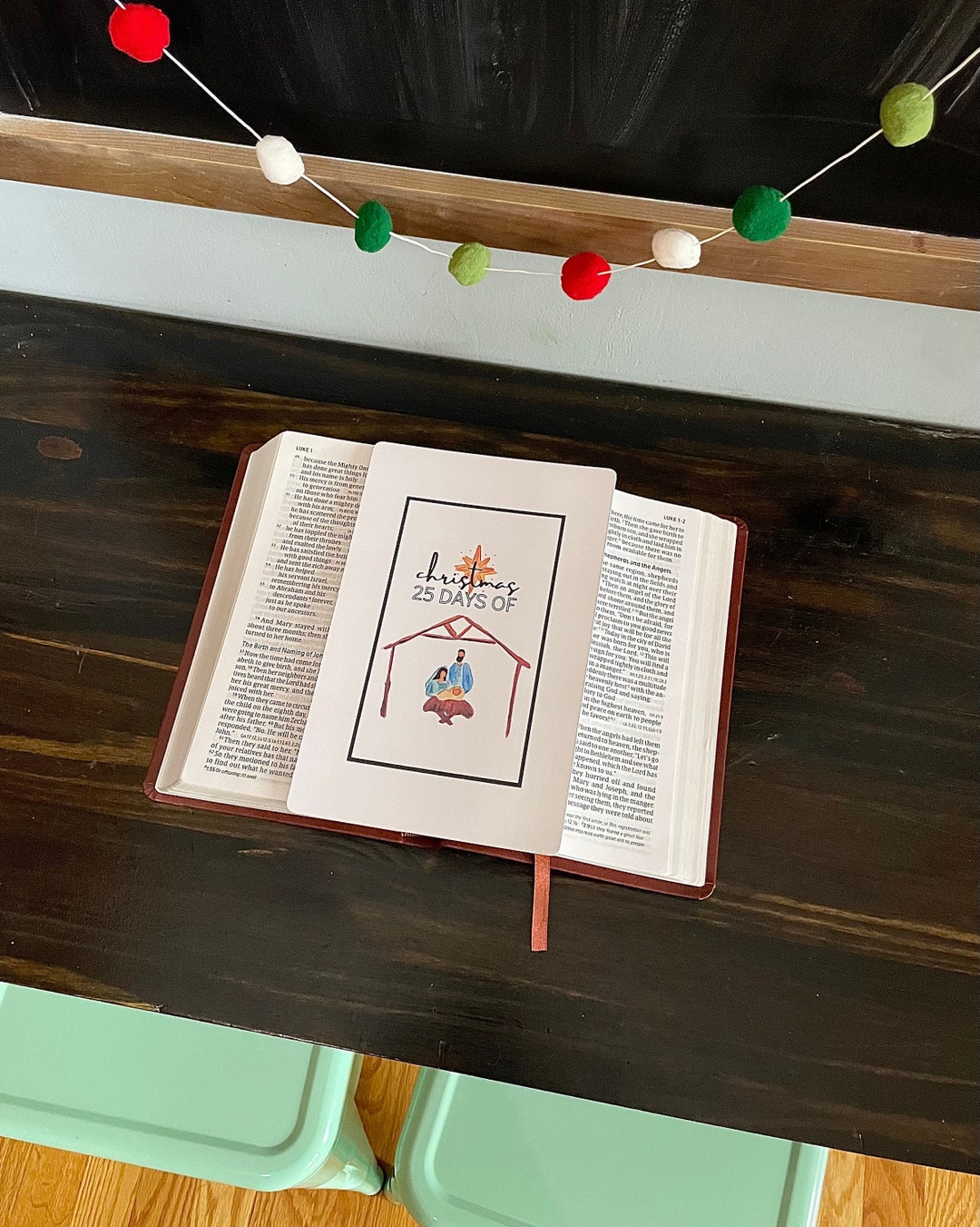 25 Days of Christmas Bundle Advent Story Cards Christmas Countdown ...