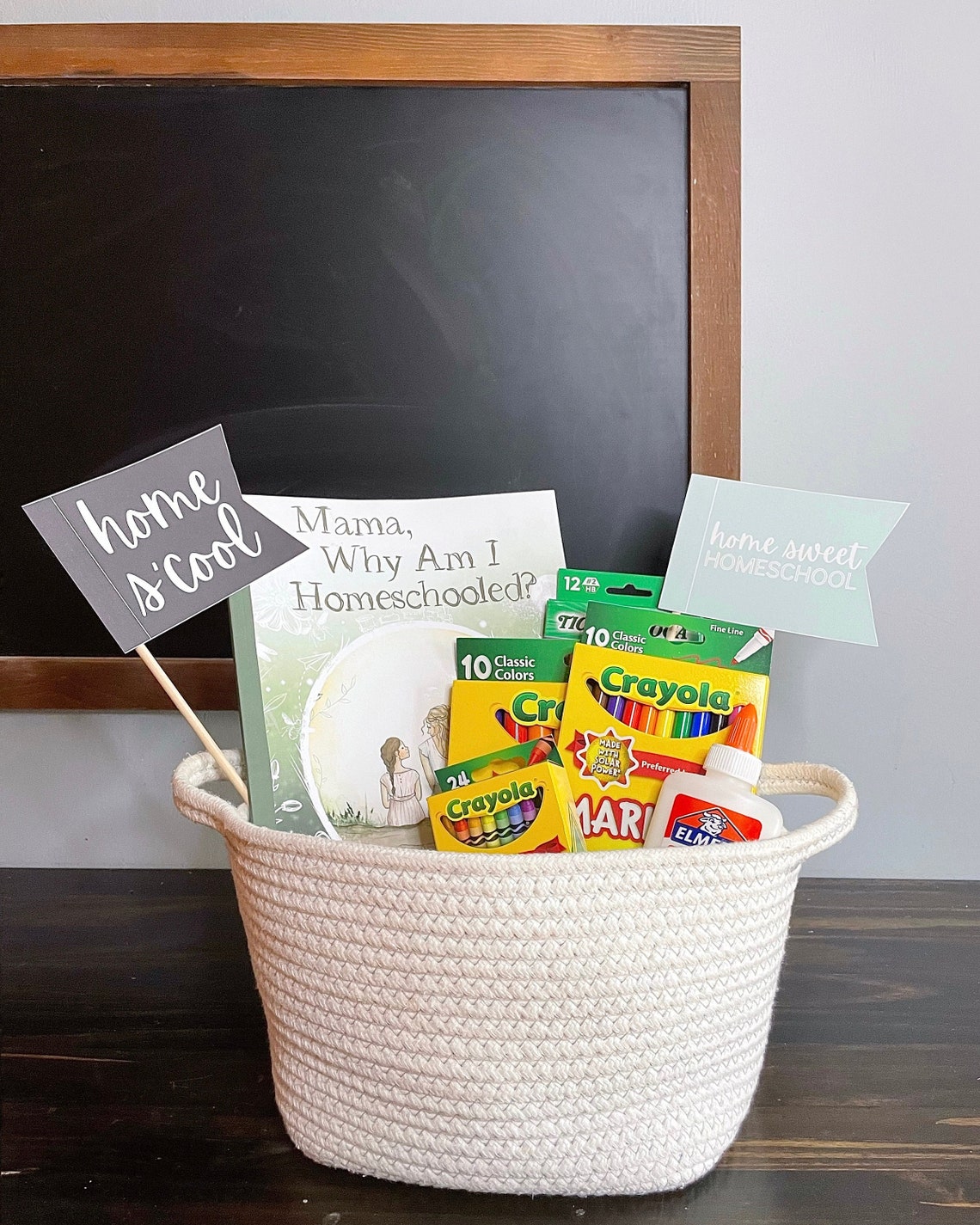 Printable Homeschool Banner | First Day of School Flag | Homeschool ...