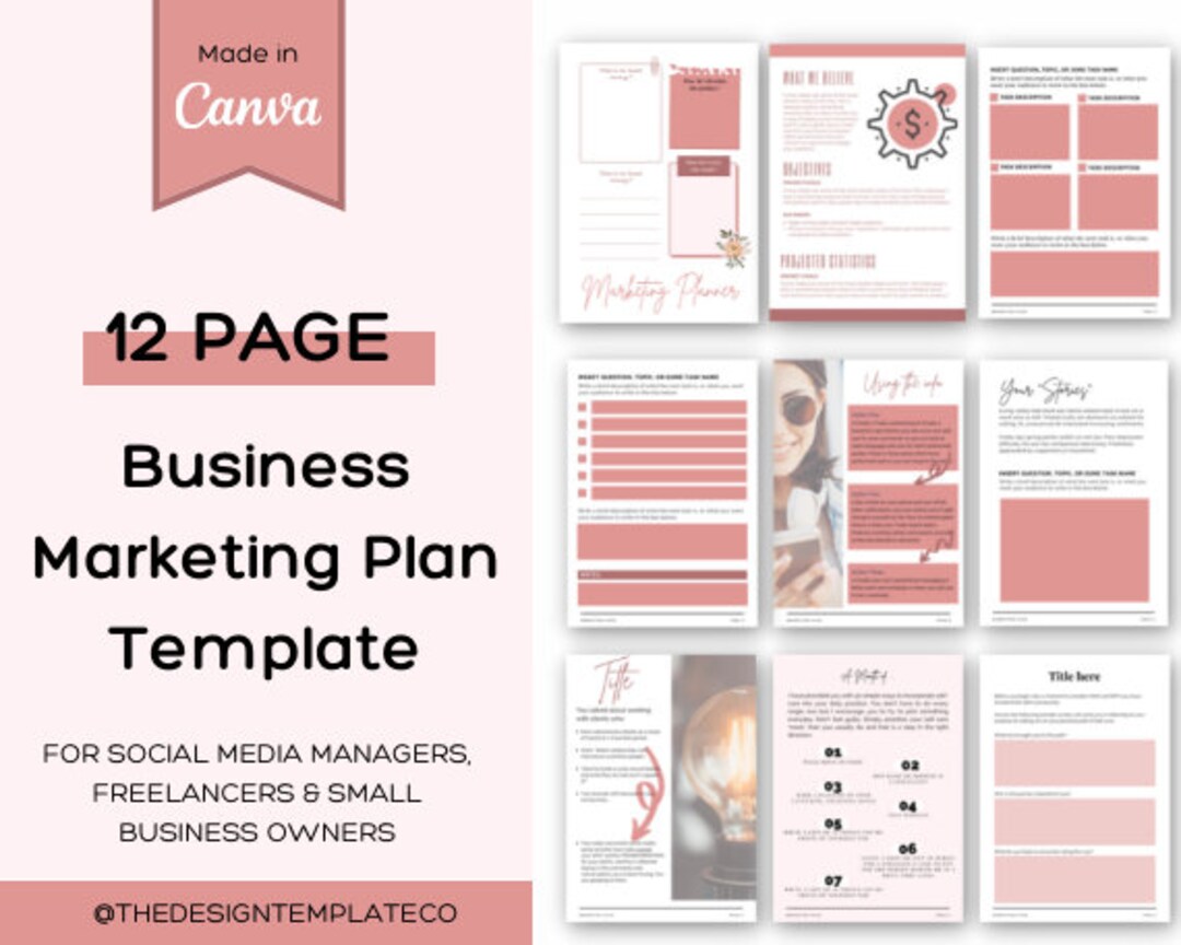 Business Marketing Plan Worksheets. Marketing Strategy Worksheets ...