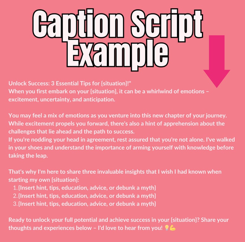 Social Media Caption Scripts for Small Business. Instagram Captions. Facebook Captions. Linkedin ...