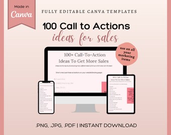Call to Action Flyer - Etsy