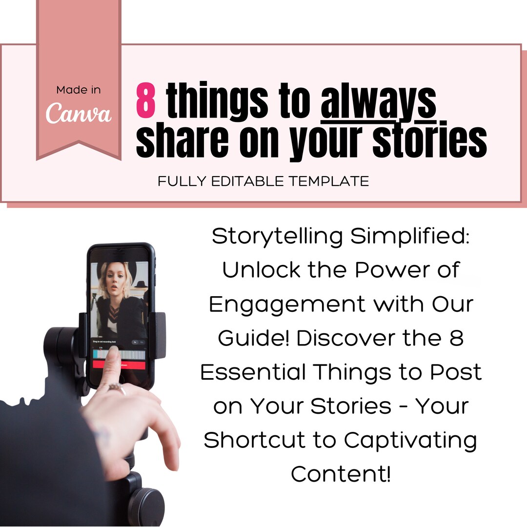 8 Things to Share on Your Stories. Social Media Strategy. Instagram ...