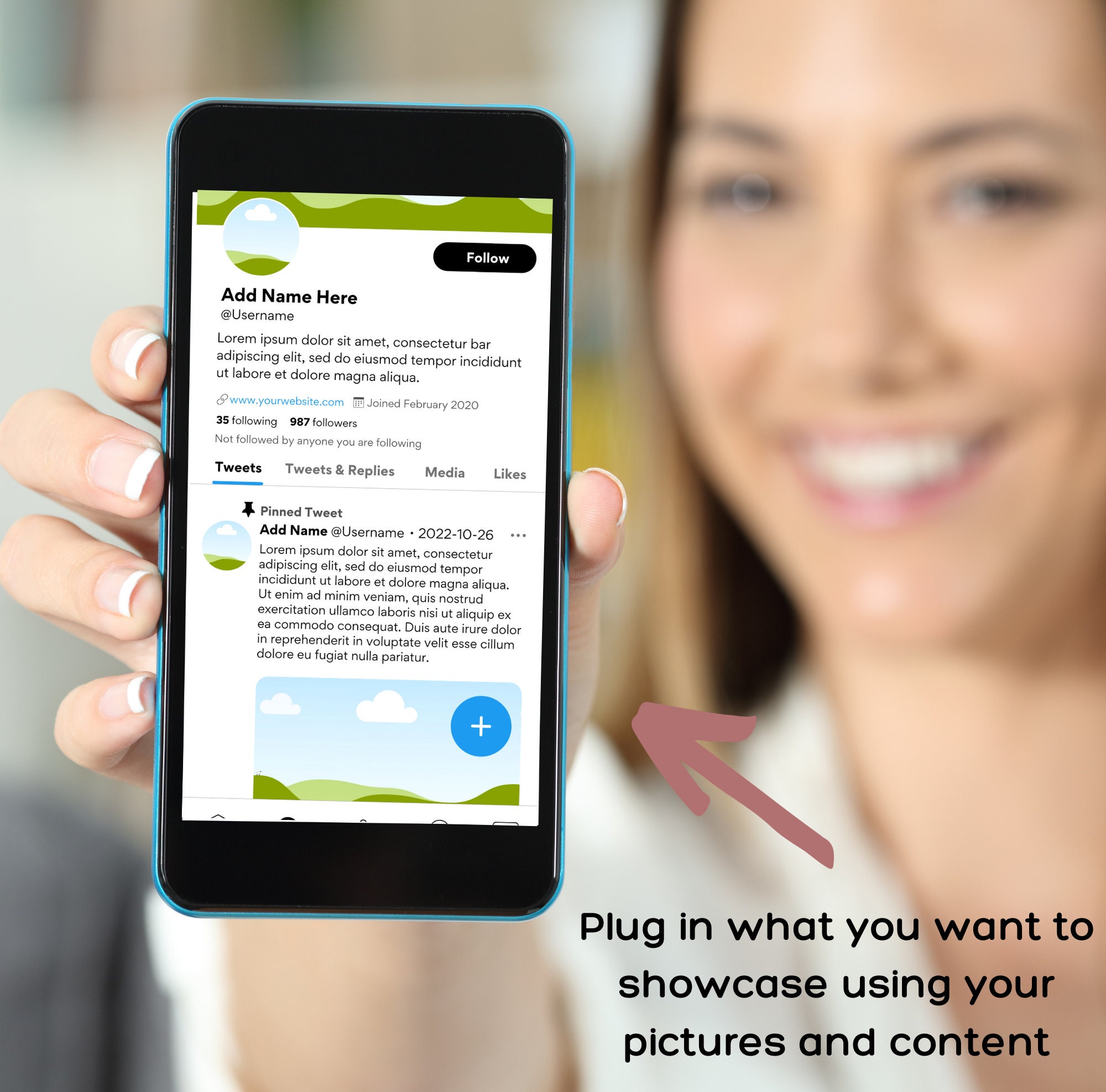 Social Media Mock up Templates. Twitter Mockups. Twitter Page Canva ...