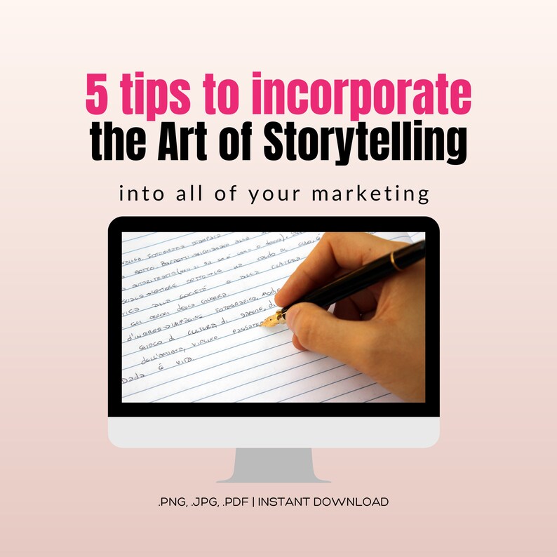 Business Storytelling Flyer. Lead Magnet Flyer. Business Marketing ...