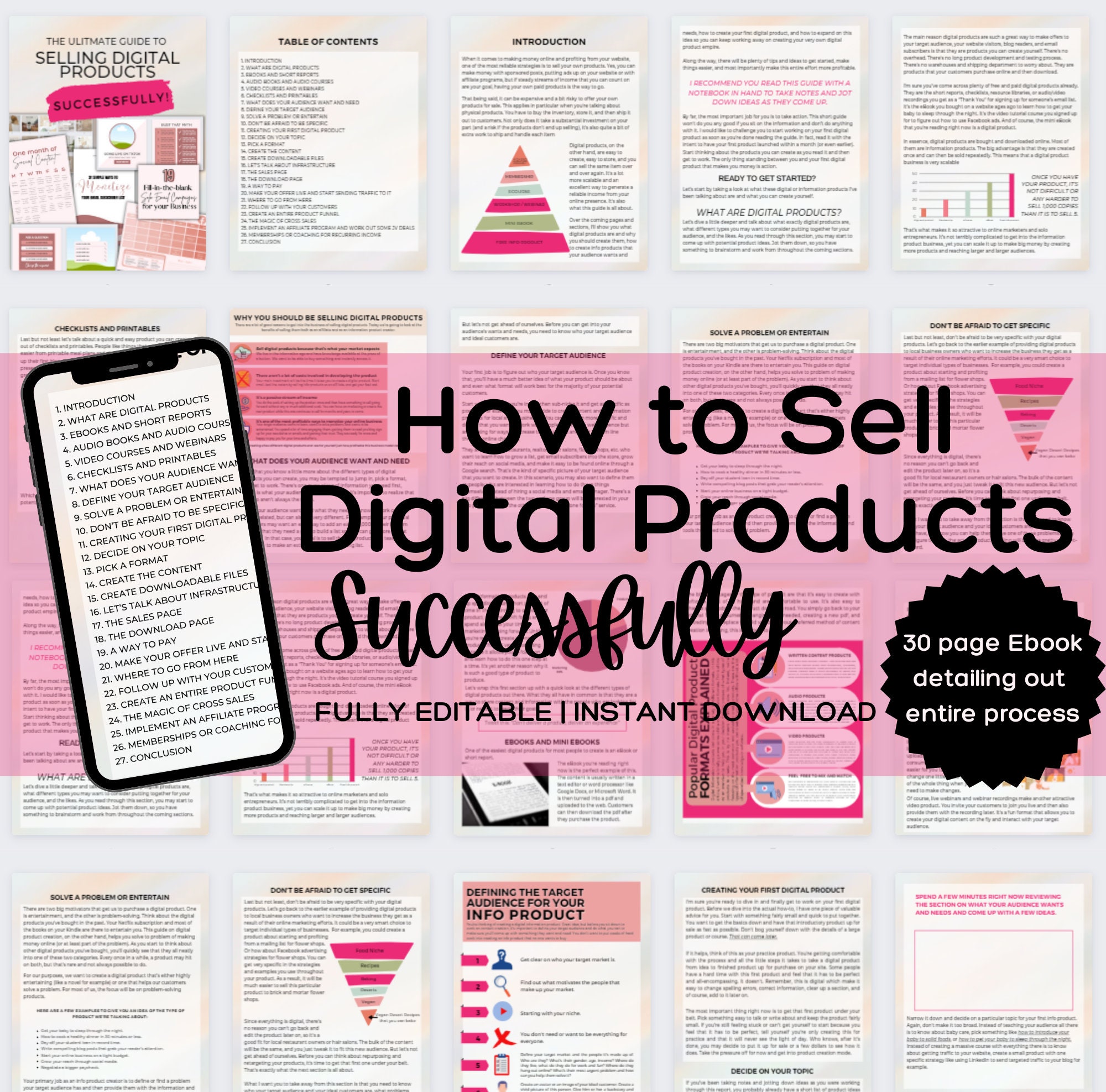 How to Sell Digital Products Ebook. Guide to Sell Digital - Etsy