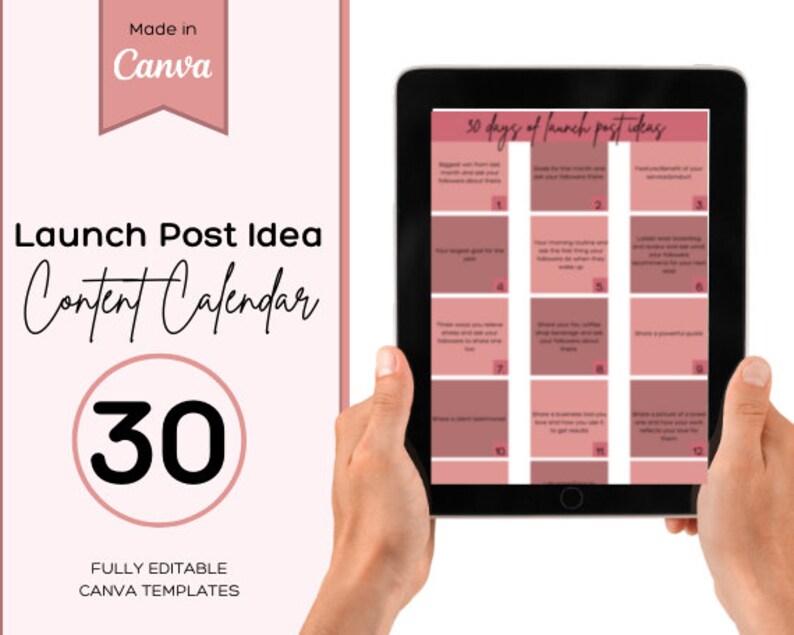 30 Launch Post Ideas for Social Media Story Strategy Guide. 30 - Etsy
