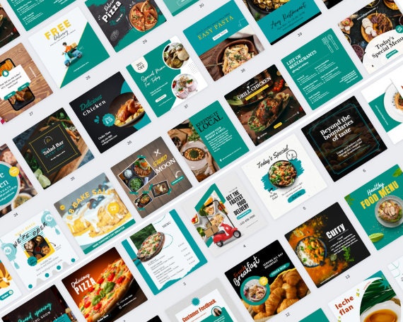 Restaurant and Food Post | Food and Bar Templates| Restaurant Menu ...
